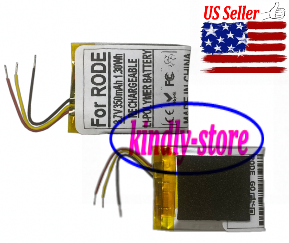 350mAh Battery for RODE Wireless GO Receiver & For RODE Transmitter | eBay