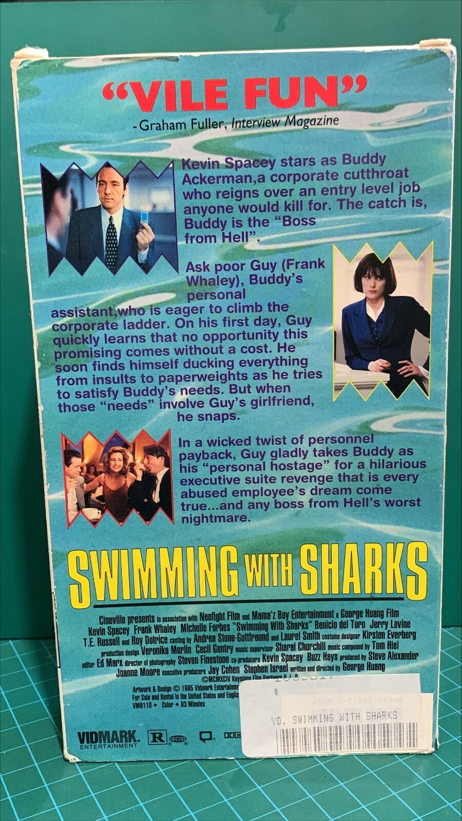 Swimming With Sharks [ VHS 1996 ] w/ Kevin Spacey, Frank Whaley | eBay