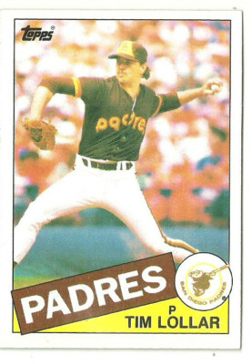 TIM LOLLAR SAN DIEGO PADRES #13 - TOPPS NM-MT 1985 | eBay