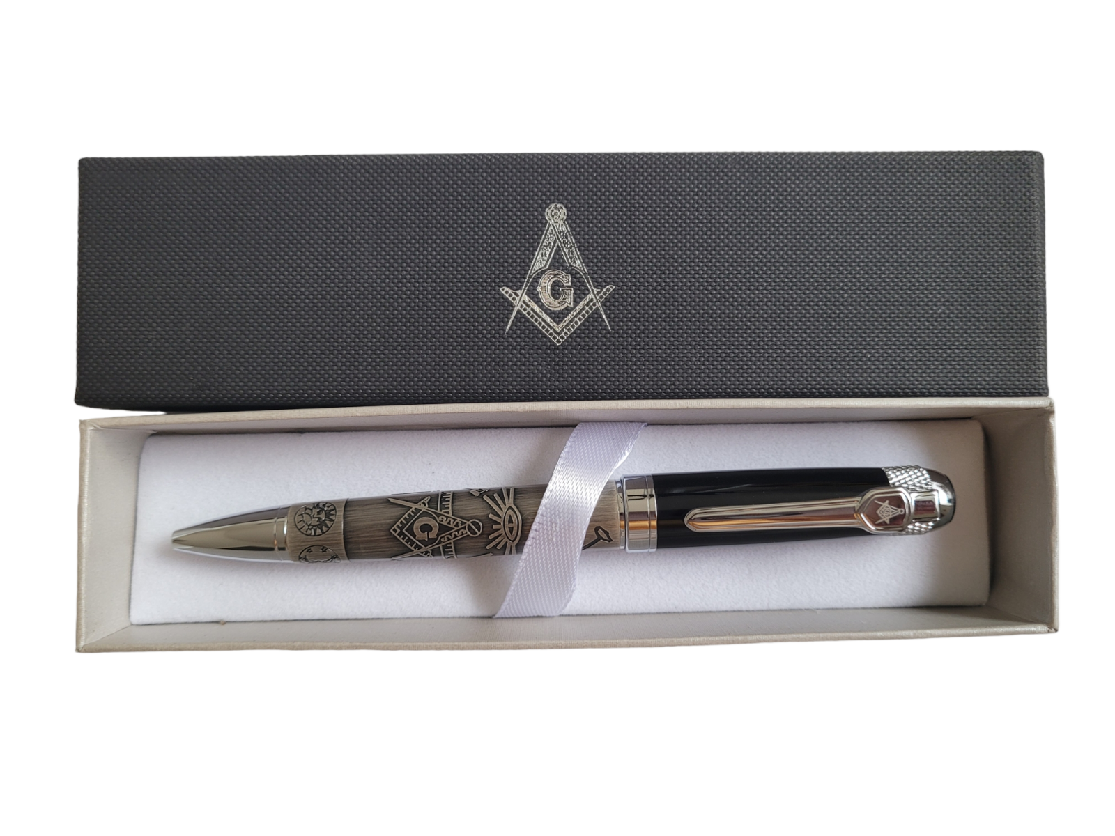 Unused Masonic High Quality Ballpoint Pen Heavy Weight Mason Freemason ...