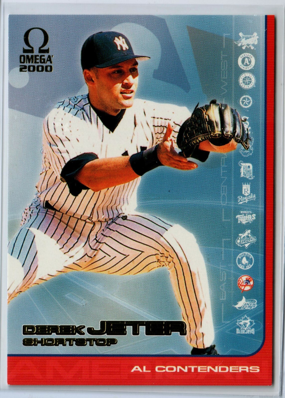2000 Pacific Omega - AL/NL Contenders #13 Derek Jeter for sale online ...
