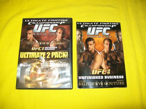 UFC ULTIMATE FIGHTING CHAMPIONSHIP 49 & 50 DVD BELFORT COUTURE ORTIZ ...