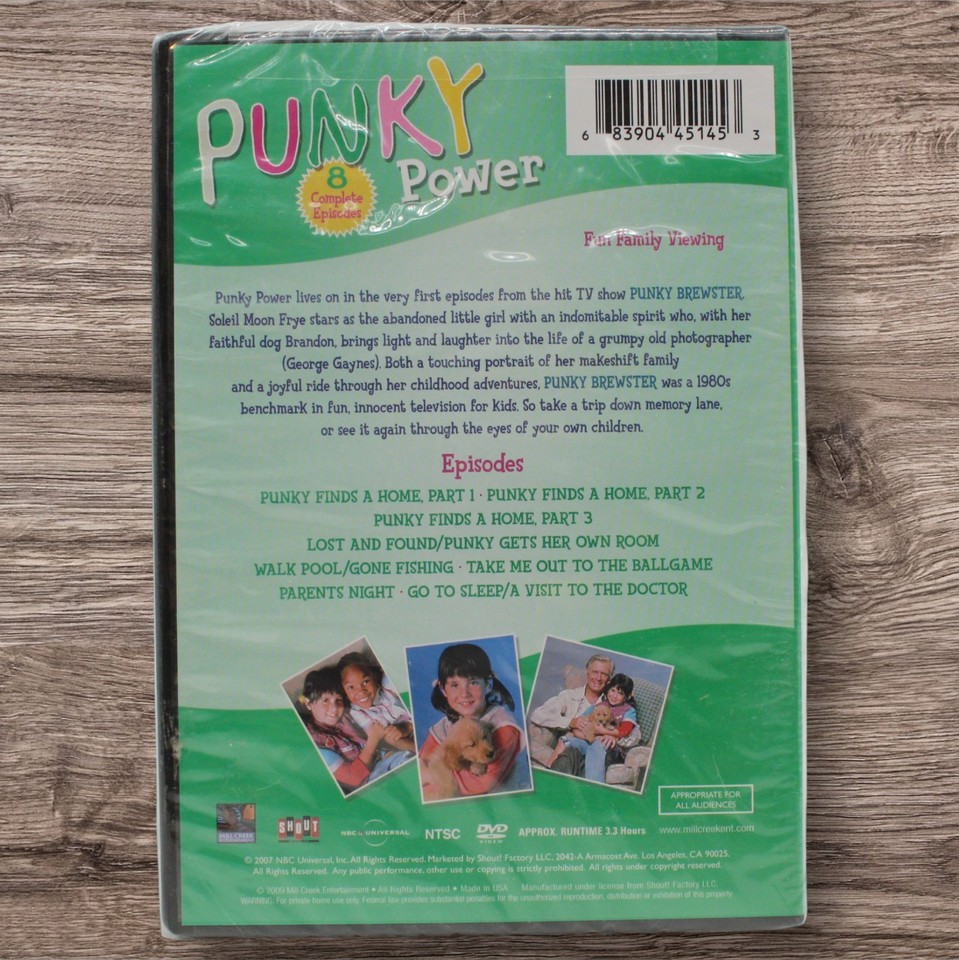 Punky Brewster: 8 Complete Episodes (DVD, 2009) Soleil Moon Frye 3.3 ...