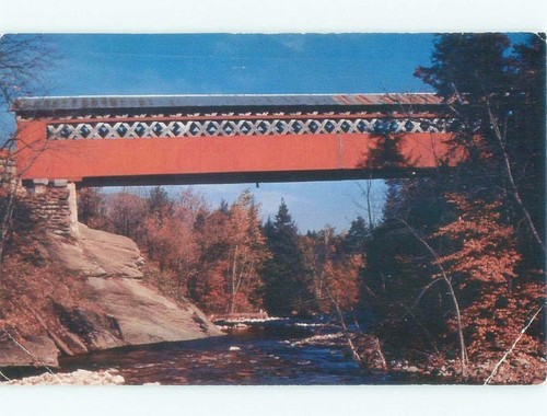 1980's CHISELVILLE COVERED BRIDGE East Arlington Vermont VT d4607 | eBay