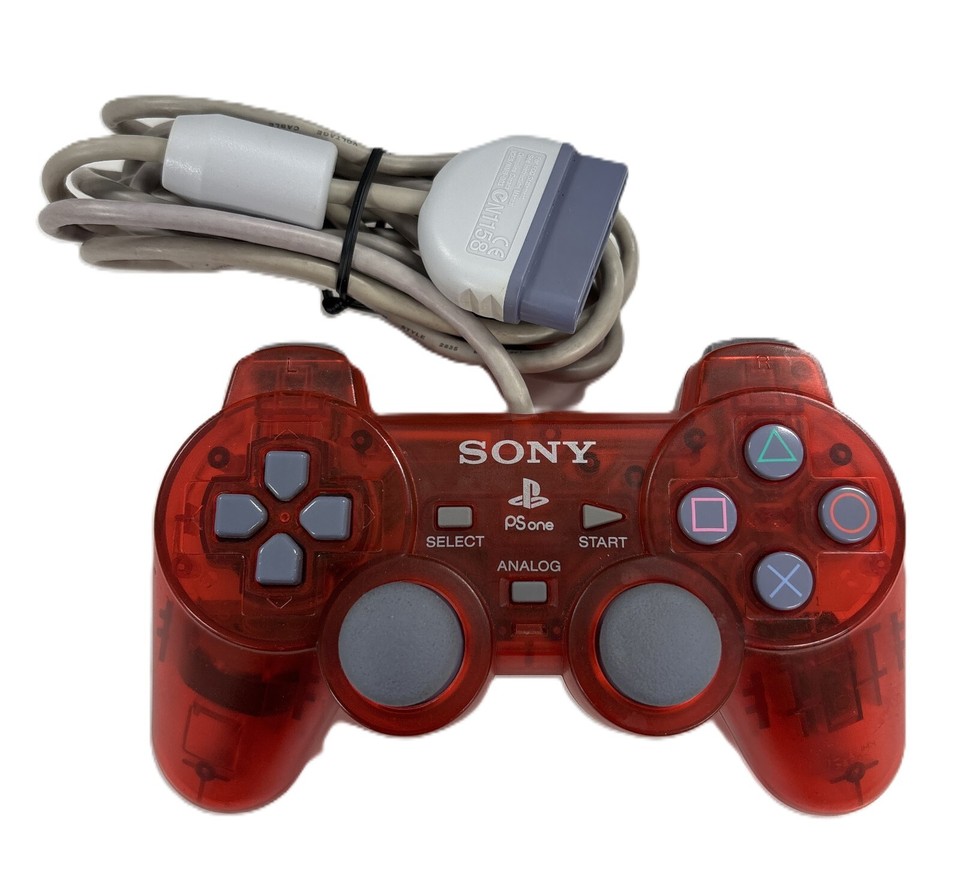 PlayStation 1 PS1 PSOne Dualshock Controller OEM Sony Tested Works Pick ...
