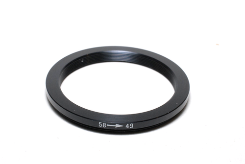 Hama 15849 Filteradapter 49-58mm - Filter 49mm auf Objektiv 58mm ...