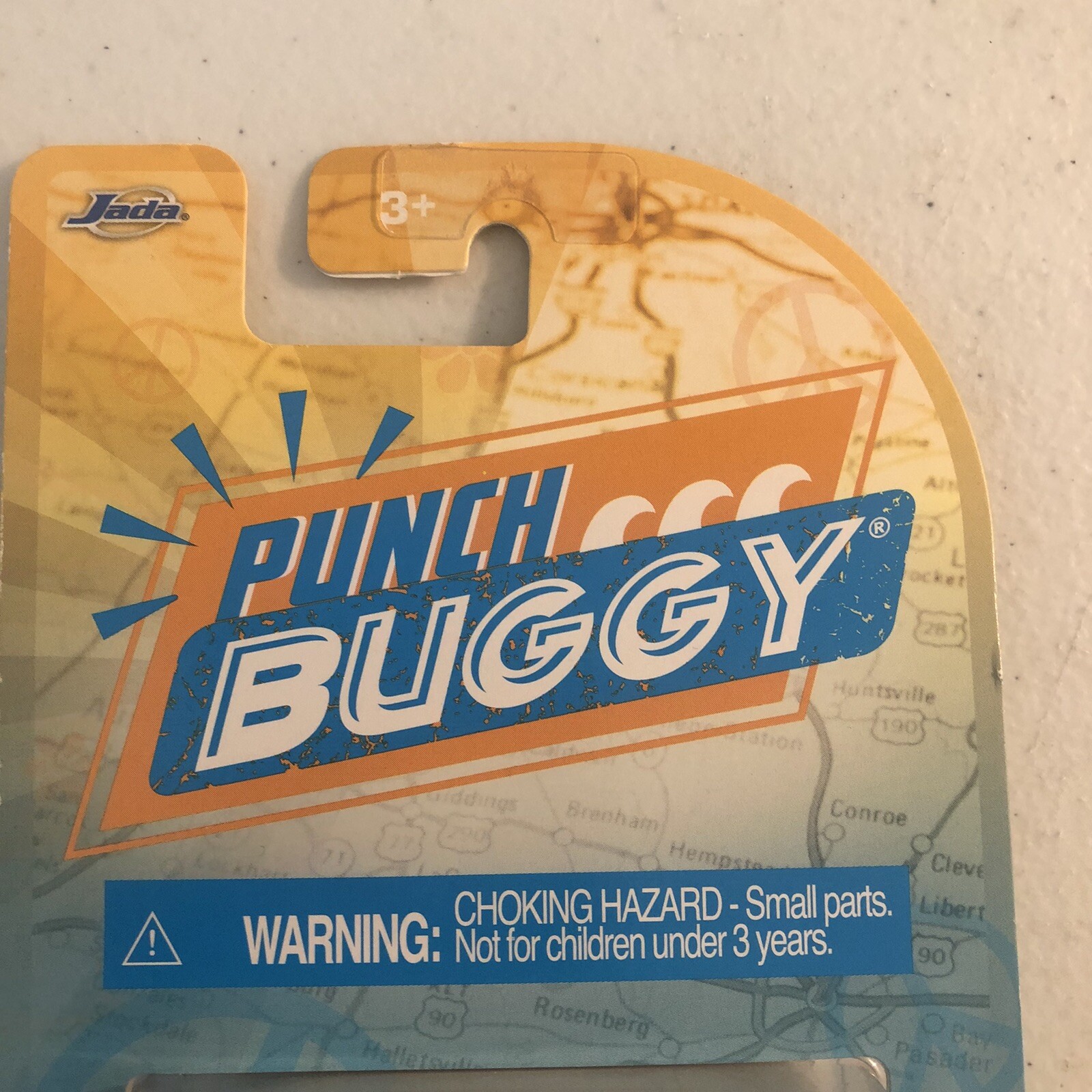 Jada Punch Buggy Bug Grey White Volkswagen T1 1:64 Diecast NIP never ...