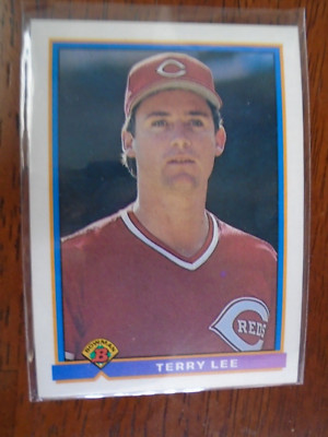 TERRY LEE CINCINNATI REDS 1991 BOWMAN BASEBALL CARD #683 | eBay
