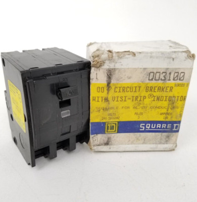 QO3100 Square D 100 Amp Circuit Breaker *NEXT DAY AIR OPTION* NEW | eBay