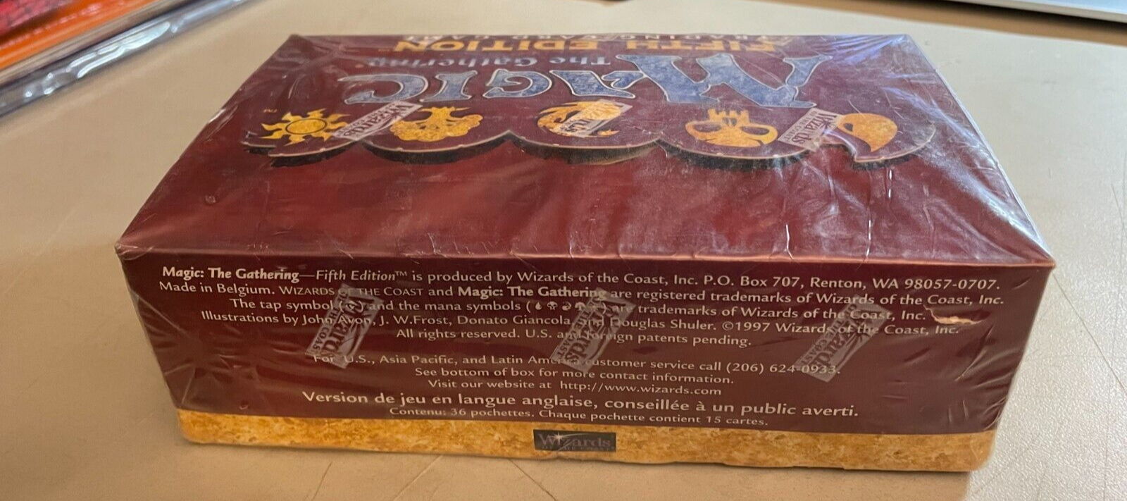 MTG Magic The Gathering FIFTH EDITION BOOSTER BOX Factory Sealed | eBay