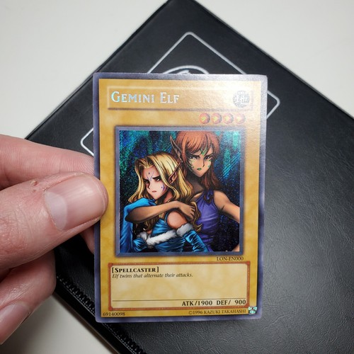 Gemini Elf LON-EN000 unl Secret Rare Yugioh Nm worldwide edition | eBay