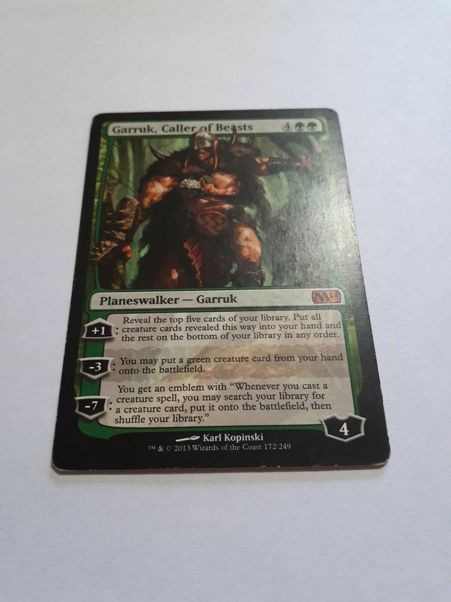 Garruk Caller Of Beasts Emblem