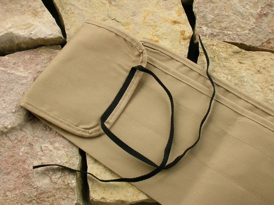 Fly Rod 3pc 7'6" Rod bag - Cotton Cloth Rod Sock - 32" Fly Rod Bag | eBay