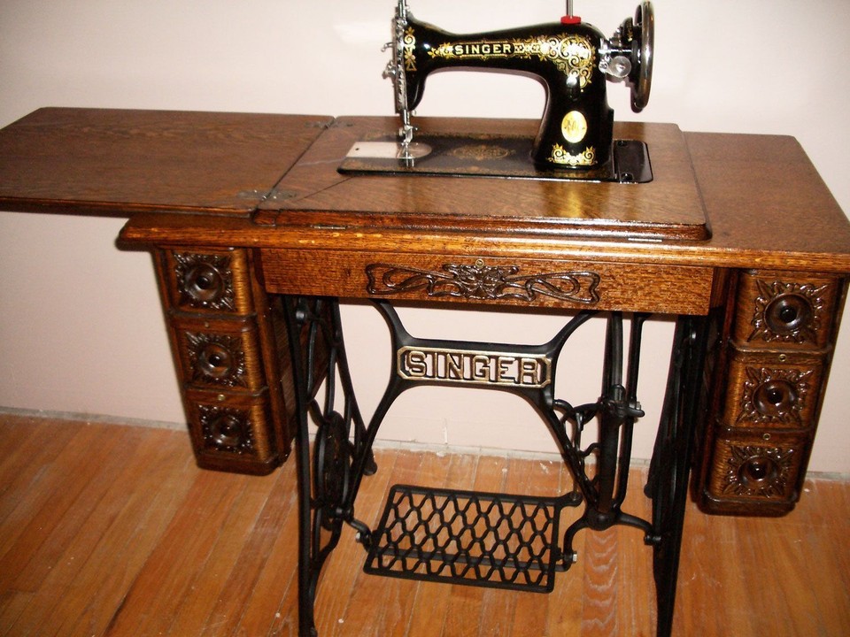 One Singer Leather Treadle Belt Sewing Machine with 5 free Gifts - Free ...