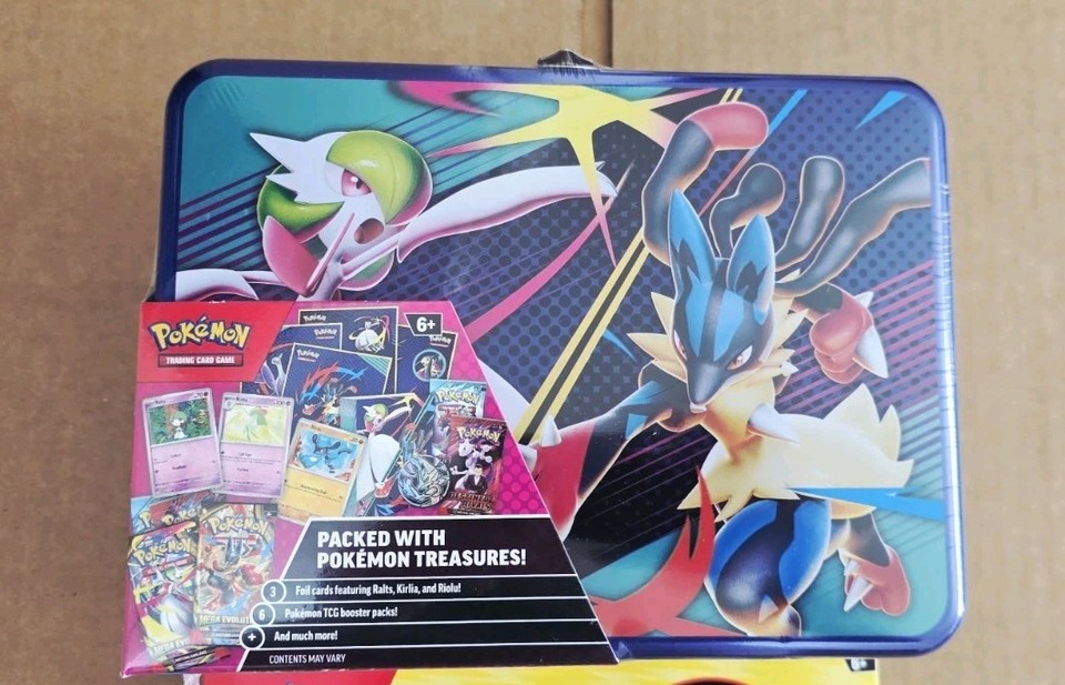 2025 Pokémon Card Collector Treasure Chest Lunch Box & Pokémon Day 2026 ...