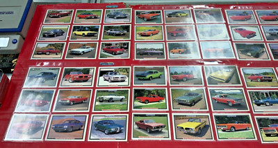 1992 Collect-A-Card Corp. Muscle Cars Card Set of 140 | eBay