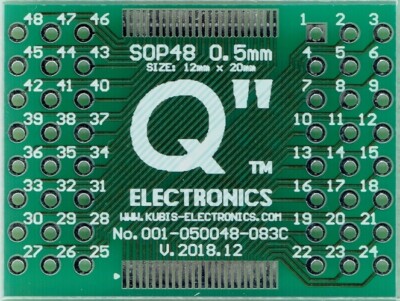 TSOP48 (package 20mm width) 0.50mm(0.02") to 2 x IDC3x8 [US] | eBay