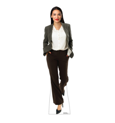ALEXANDRIA OCASIO-CORTEZ AOC CONGRESS LIFESIZE CARDBOARD STANDUP ...