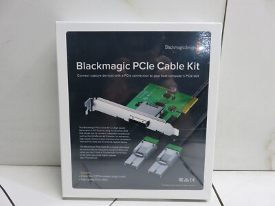 BRAND NEW Blackmagic Design PCIe Cable Kit for UltraStudio 4K Extreme 3 Solution | eBay
