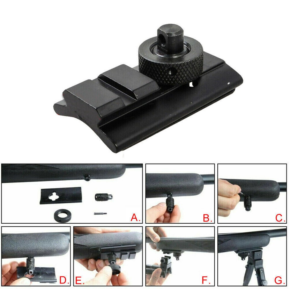 Hunting Rifle Scope Mount Base Adapter 20mm Weaver Picatinny Dovetail ...