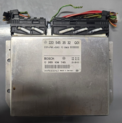 2205453532 Mercedes Benz W220 CL / S-CLASS ABS PML Control Electronic ...