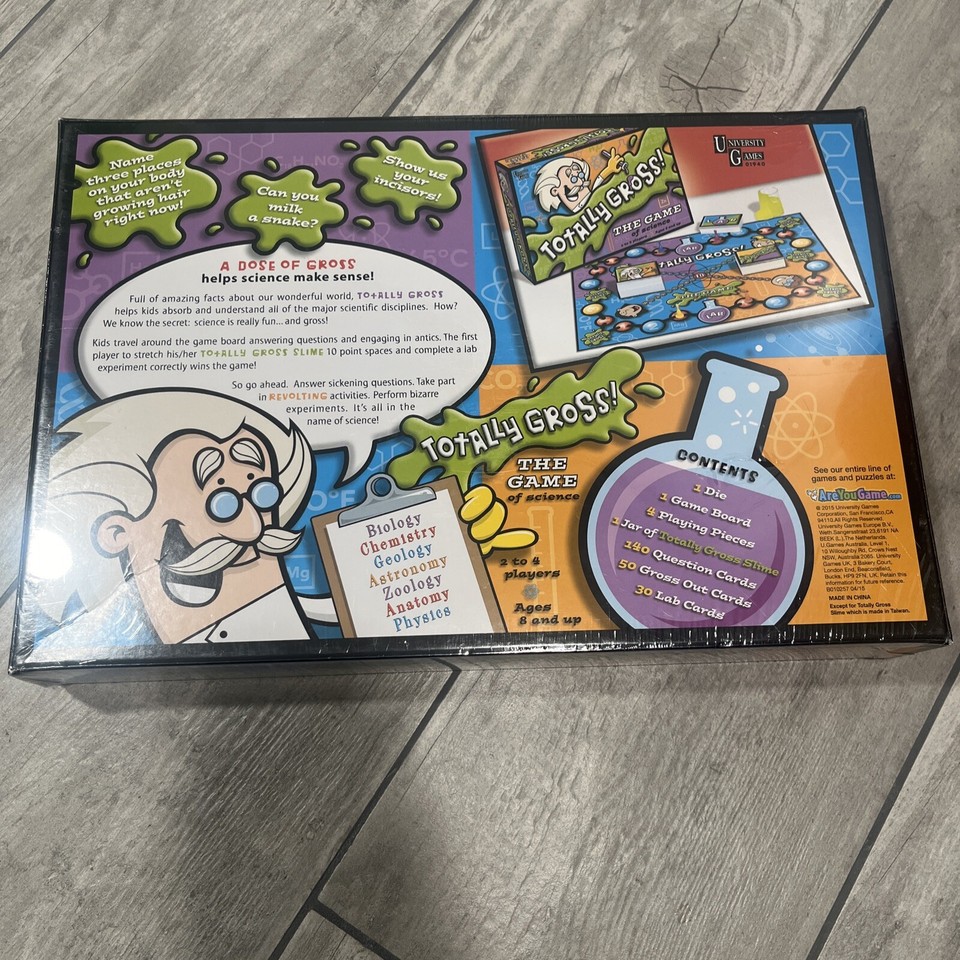 Totally Gross! The Game of Science Learning Game NEW SEALED | eBay
