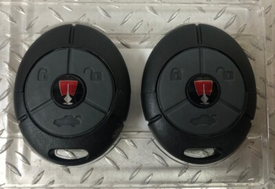 MG ROVER GENUINE PAIR 25/45/MG ZR /ZS NEW 3 Button Pektron REMOTE FOB ...