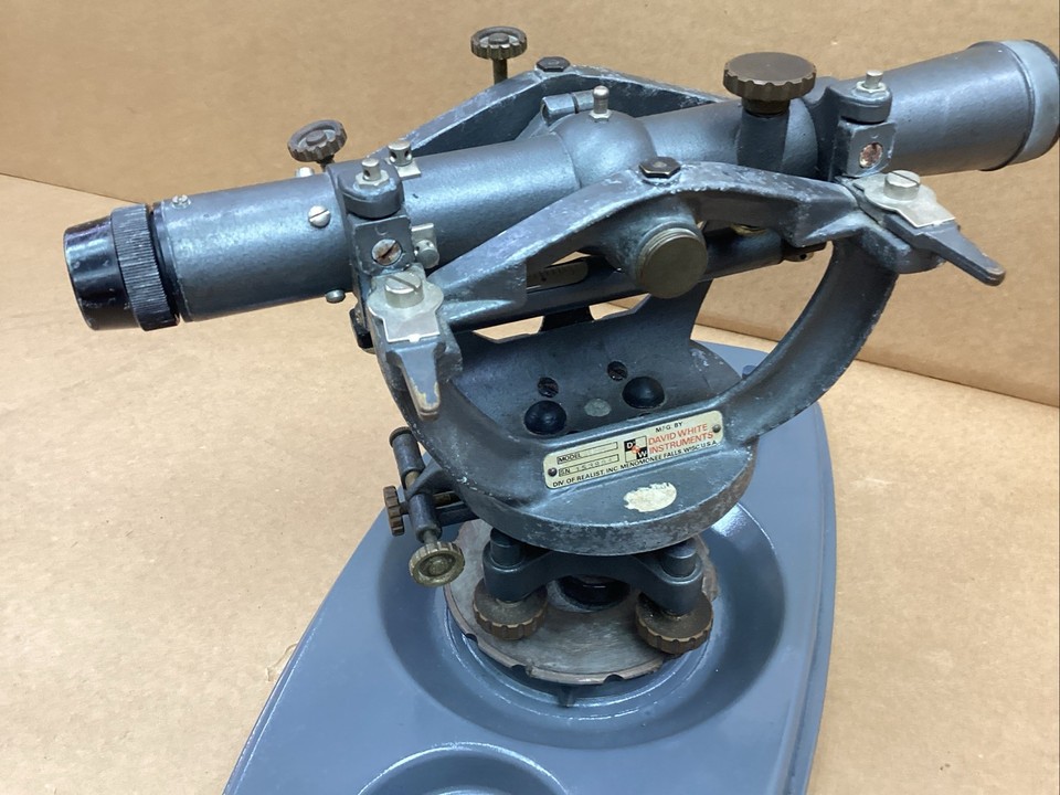 Surveyors Transit Vintage David White Instruments Universal 8300 | eBay