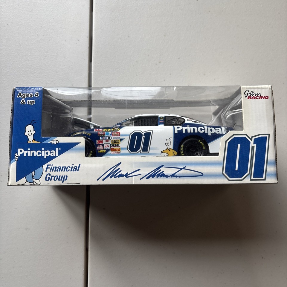 Mark Martin 1/24 2007 Ginn Racing #01 Principal Stock Car Limited ...