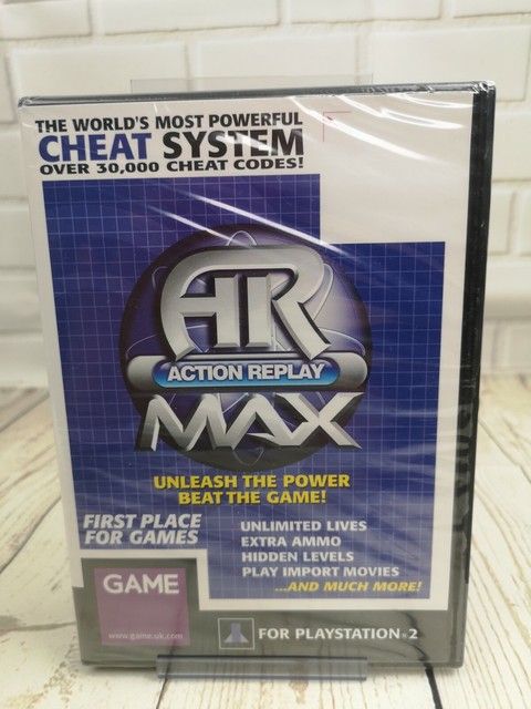 Ps2 Action Replay Max AR Memory Card PlayStation 2 Cheats System for ...