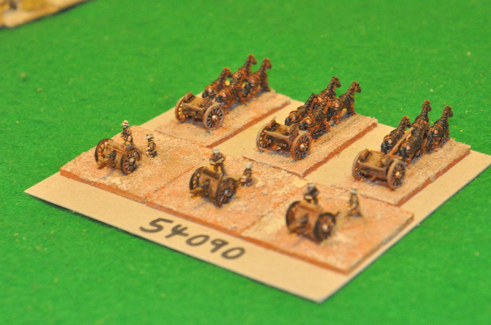 10mm ww1 / british - middle east 3 guns & limbers - art (54090) | eBay