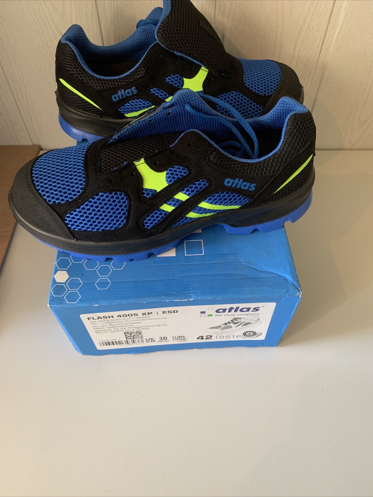 ATLAS Sicherheitshalbschuh Flash 4005 XP ESD S1P Gr. 42 - Weite 10 ...