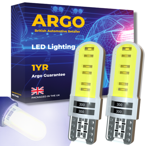 501 T10 Led Car Upgrade Canbus Error Free Xenon White W5W Side Light ...