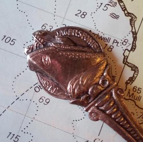 Old Shipping Line SS Jagersfontein Silver Spoon WW2 Sinking by German ...