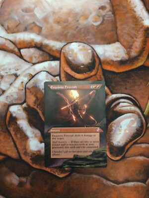 Magic the Gathering Exquisite Firecraft Hand Painted Unique Custom MTG ...