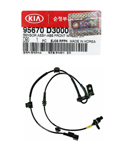 GENUINE 95670D3000 ABS Wheel Speed Sensor Front Left for Tucson ...
