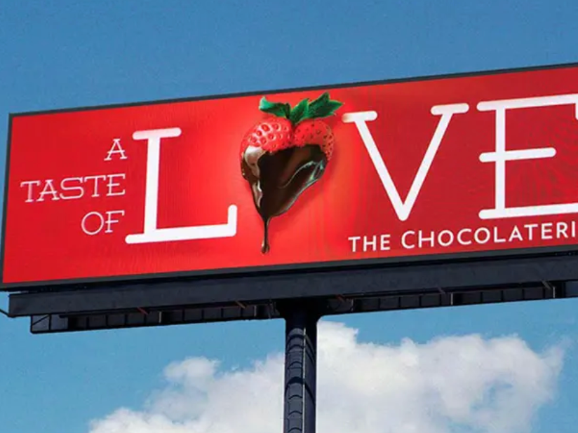 1 Sided Commercial 14x48 LED Billboard 4k Digital P10 Sign SEE VIDEO We ...