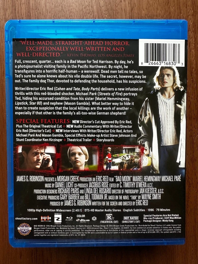 Bad Moon 1996 Poster