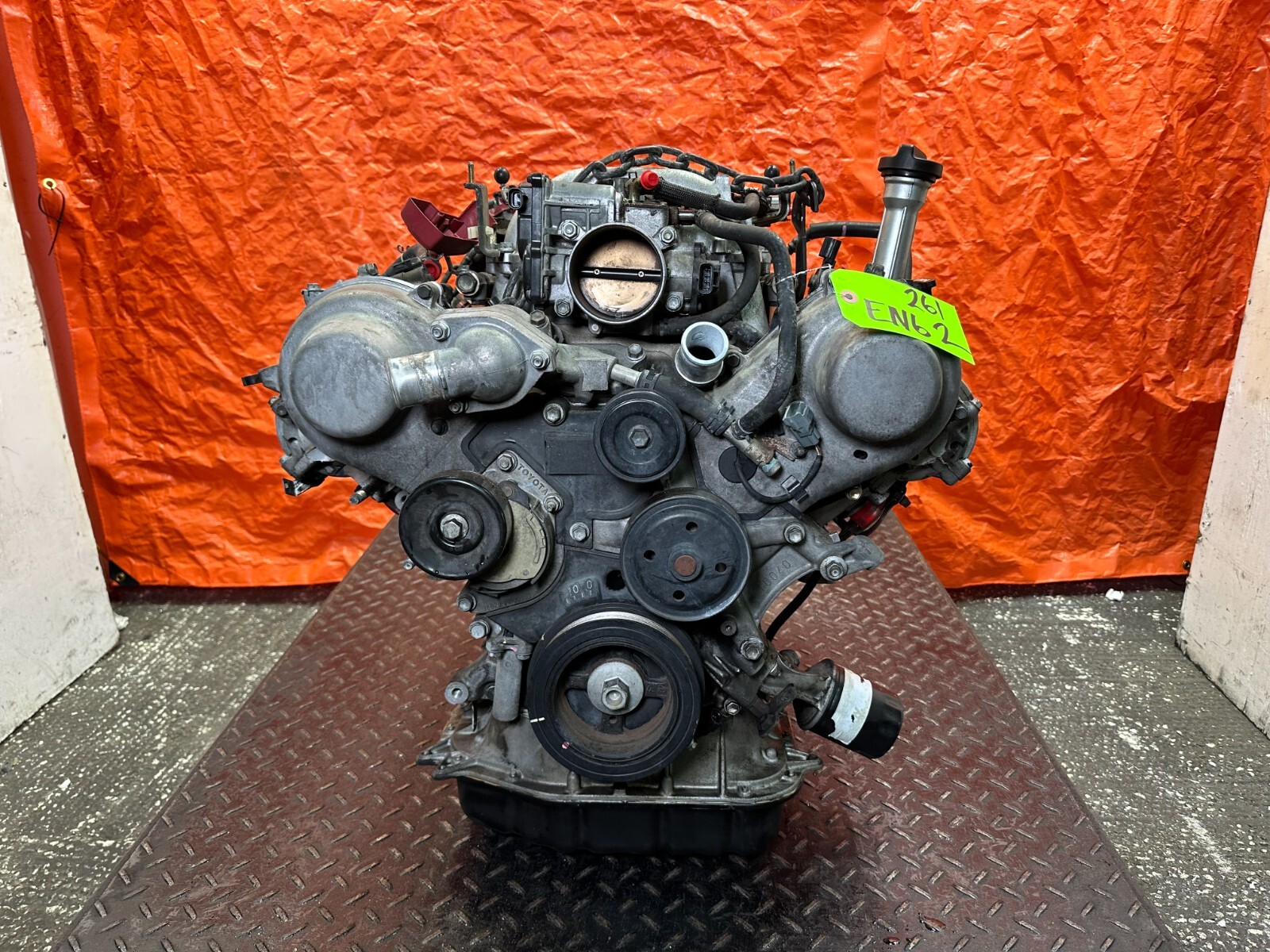 02-10 LEXUS SC430 - 3UZ FE 3UZ-FE 3UZFE - 4.3L V8 - ENGINE MOTOR LONG ...