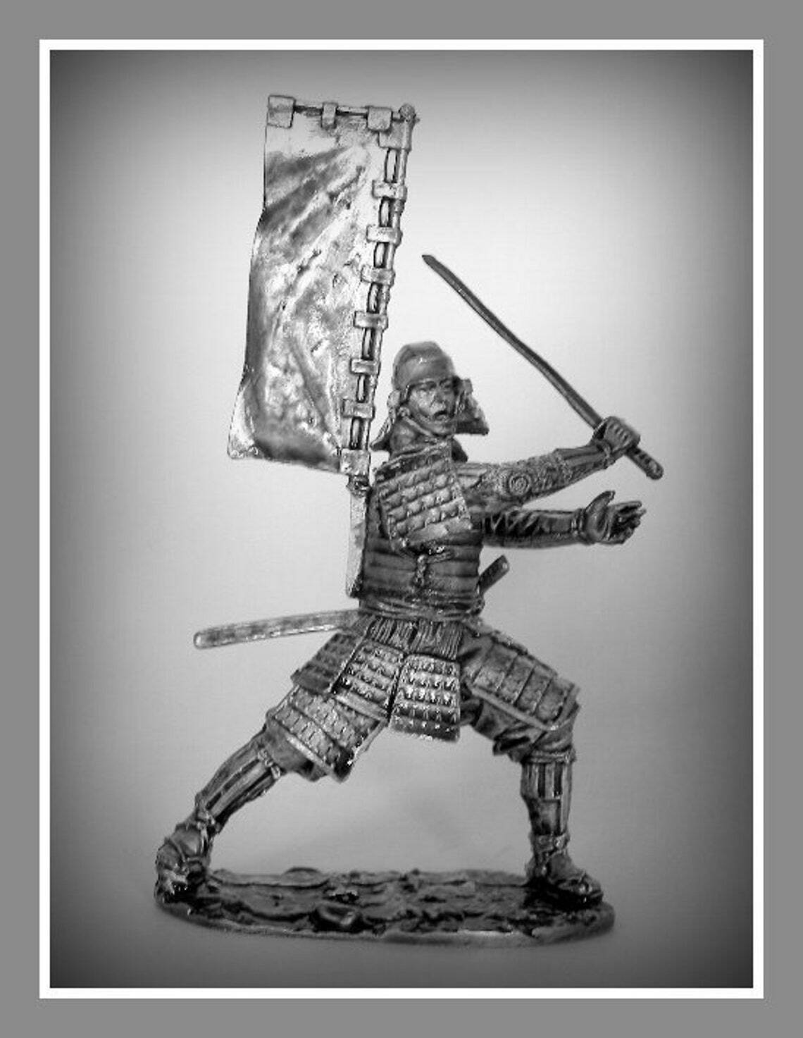 ⭐️ Samurai Tin Soldiers figure 54mm 1/32 Unpaited⭐️ | eBay