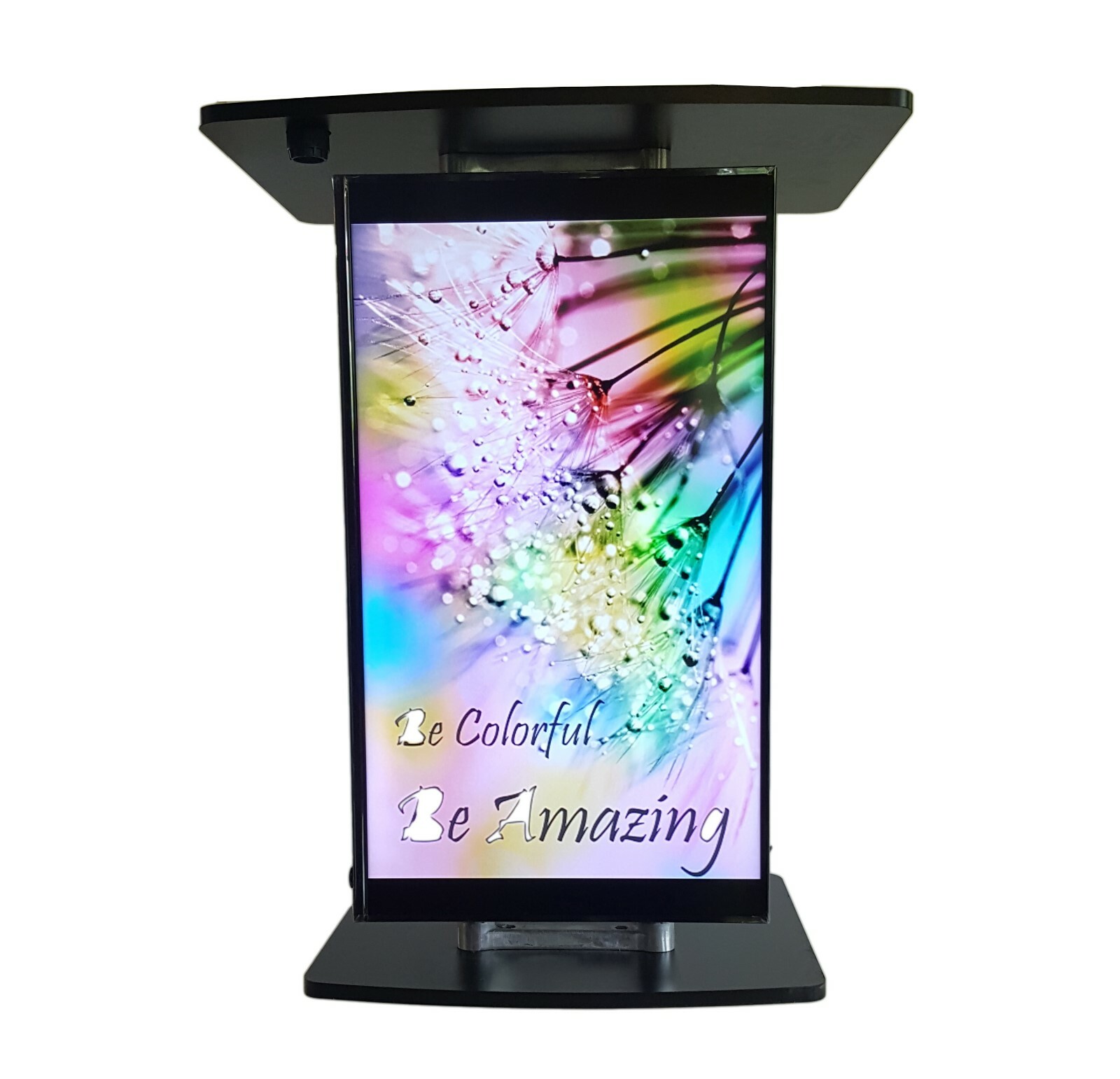 NEW Full Monitor Video Lectern Podium Pulpit TV Hi-Resolution 43 ...