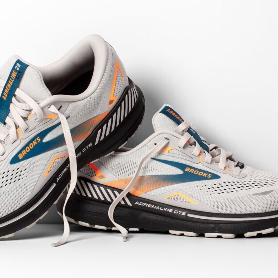 Brooks Adrenaline GTX 23 GTX [1104241D071] Men Running Shoes Oyster ...