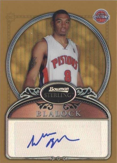 2006-07 Bowman Sterling - Will Blalock #81 Gold Refractor /599 (AU, RC ...