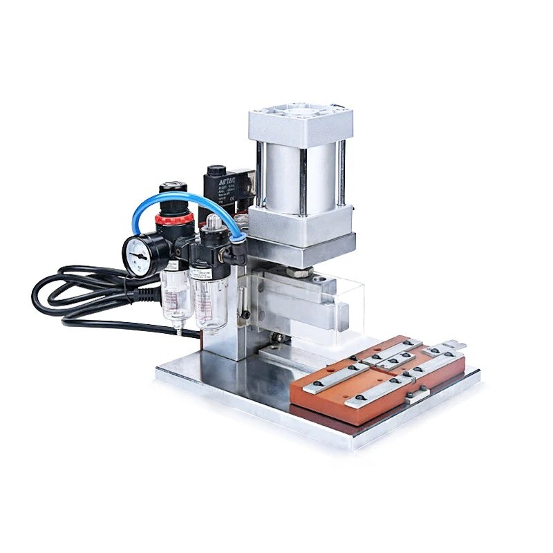 Pneumatic Automatic Crimping Machine Computer Cable And Line Crimping ...