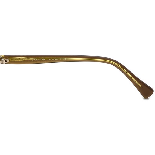 Coach Eyeglasses HC 6089 5400 Olive Brown Gradient Rectangular Frame 51 ...