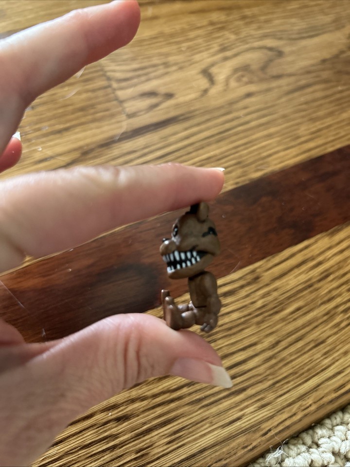 FNAF Miniature Nightmare Freddy sitting 1.5 inch Five Nights At Freddy ...