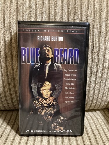Bluebeard (VHS Clamshell) Richard Burton, Raquel Welch, Joey Heatherton ...