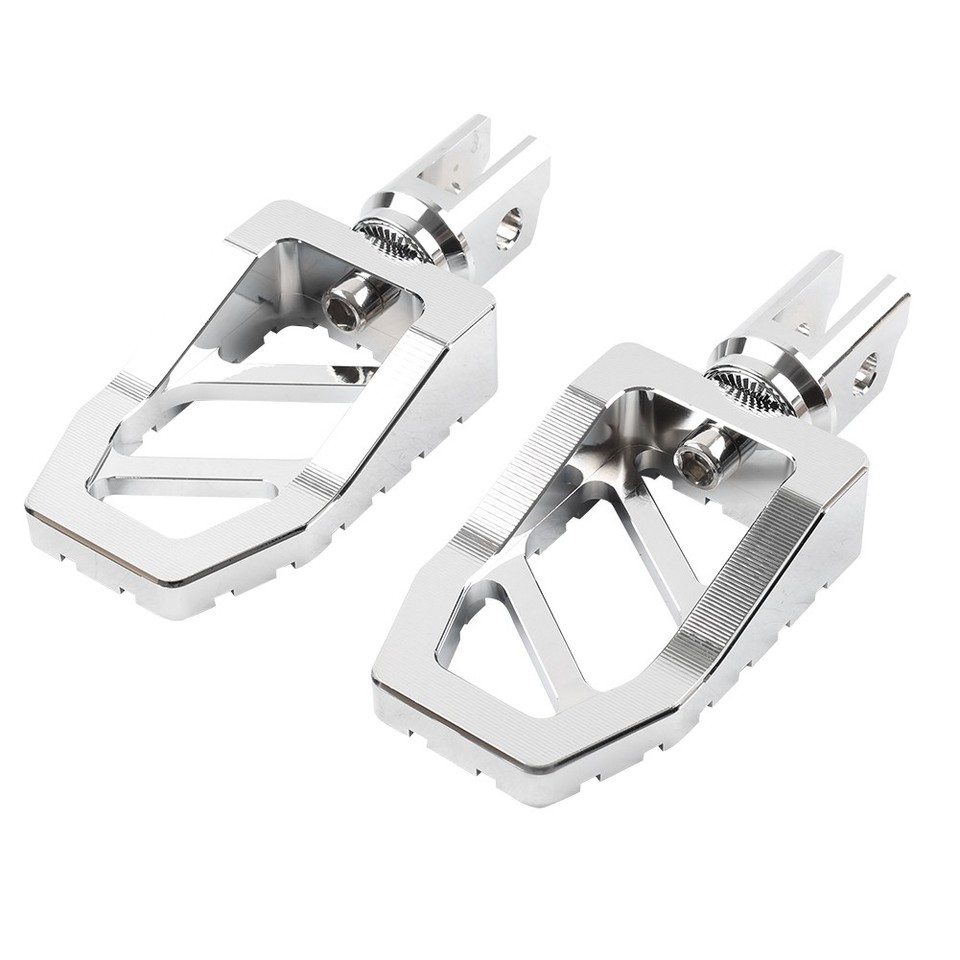 ‎Chrome Front Foot Pegs Floorboards For Harley Softail Fat Boy Low ...