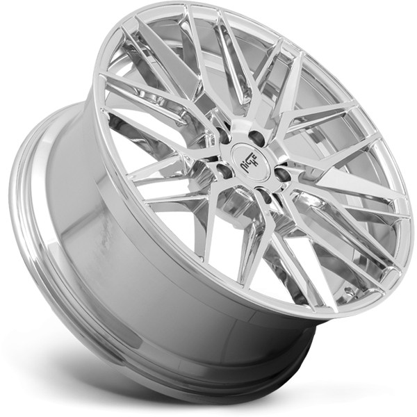 (Set of 4) Niche M249 Gamma 20x9 5x115 +18mm Chrome Wheels Rims 20 ...