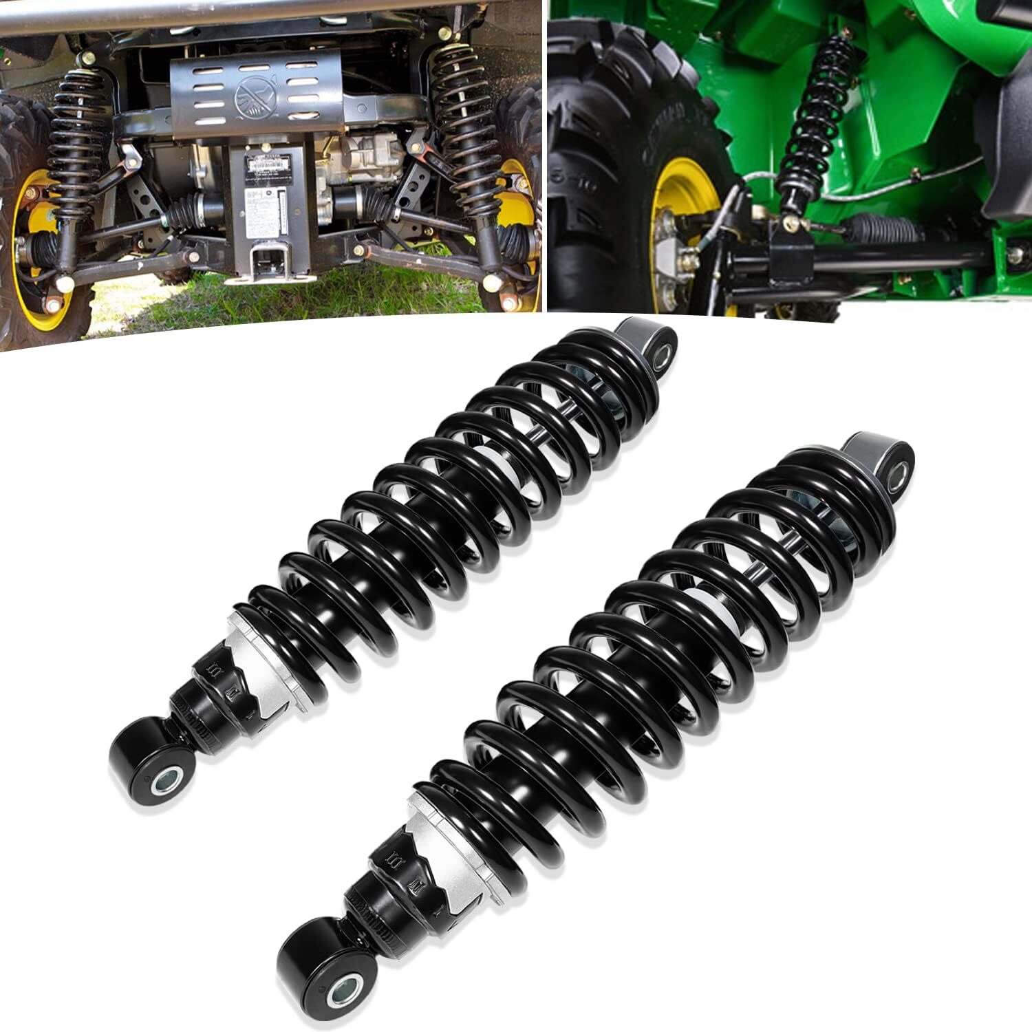 2 Front Coil-Over Shocks Fit John Deere Gator XUV625i 825i 855D 825M ...